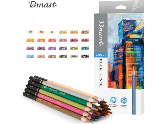Deli Pastel suvi u olovci 1/24 DMAST Pebeo EC302-24