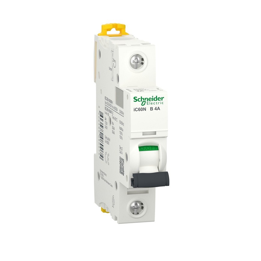 Schneider 1P B 4A IC60N A9F7314