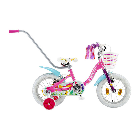 Bicikl Polar JUNIOR 16 SUMMER B162S01244, 16", pink/plava