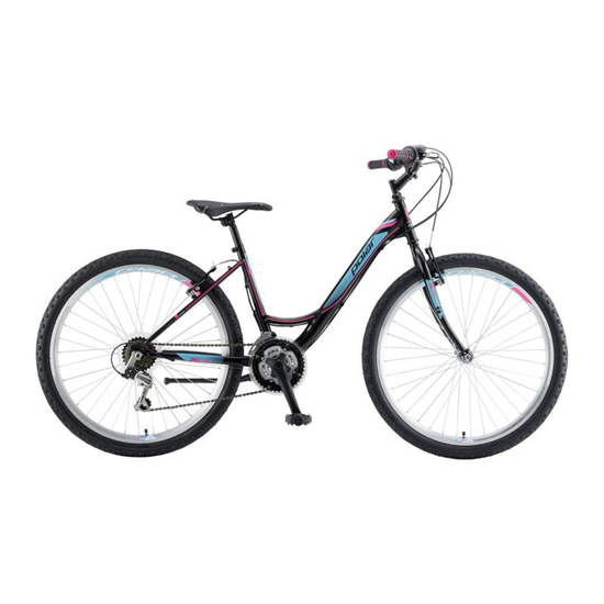 Bicikl Polar MODESTY 26 B262S06230, 26", 18 brzina, crno/plavo/pink