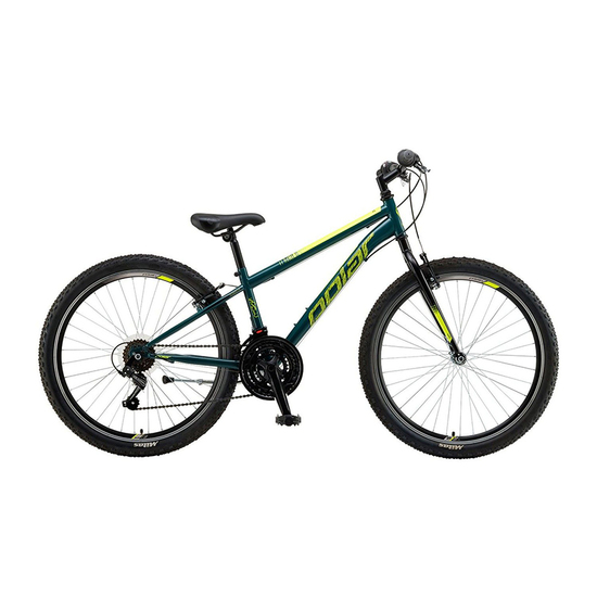 Bicikl Polar SONIC 26 GR-BL B262S03252, 26", 18 brzina, tamno zelena / svetlo zelebna