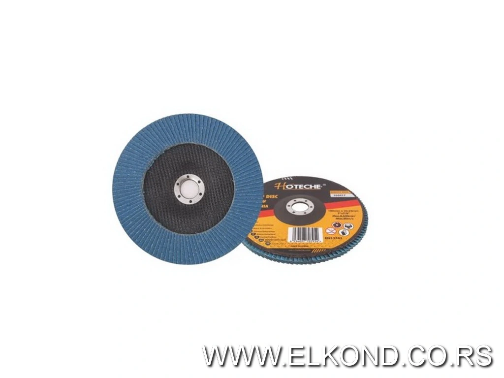 Brusni lamelni disk 115x22 P80 plavi T27 Hoteche