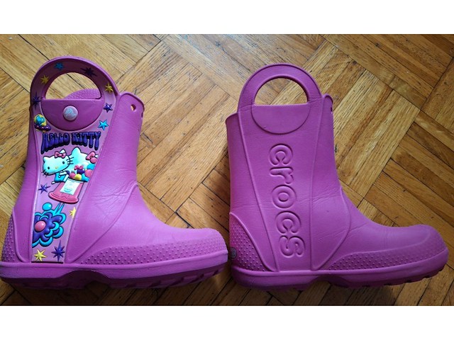 Crocs hello kitty cizme