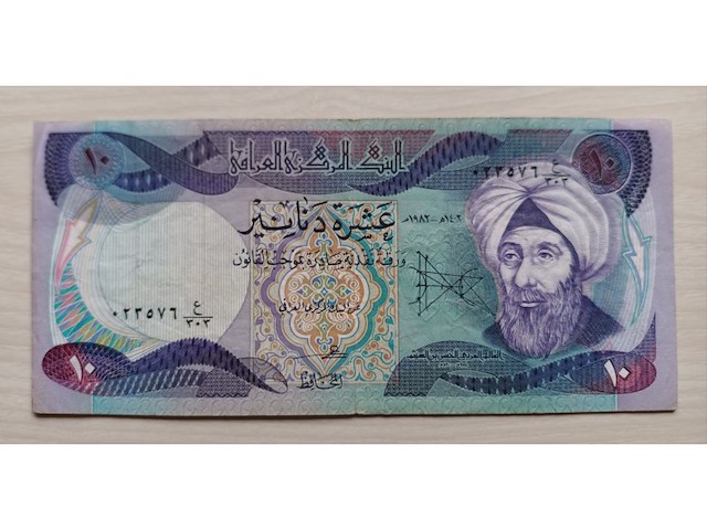 Irak 10 dinara
