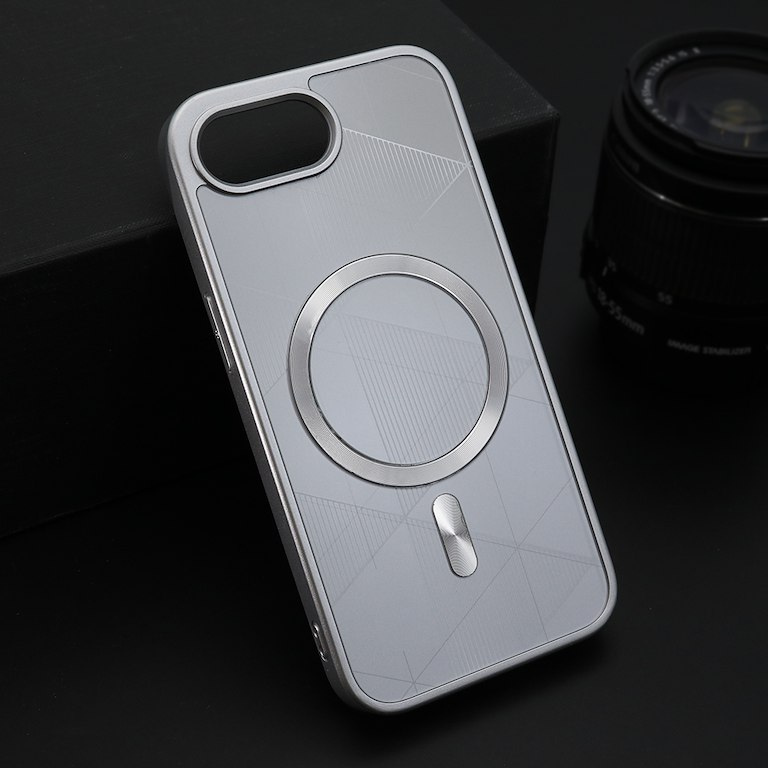 Zastitna maska (futrola) ZEN SHIELD MagSafe - iPhone 16e srebrna (MS)