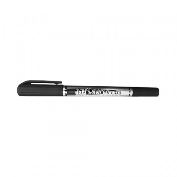 Marker CD/DVD dupli X-130 crni D005