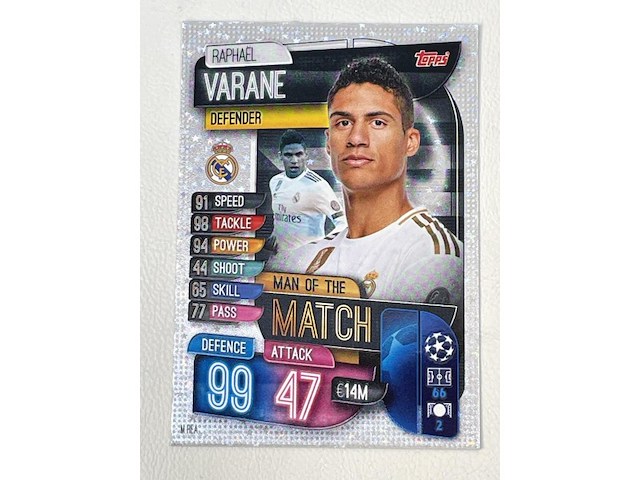 (ka) RAPHAEL VARANE Man of the Match 2019/2020