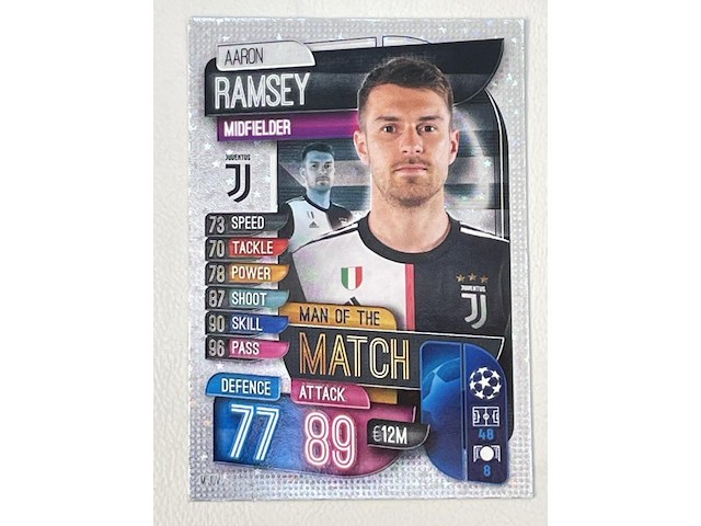(ka) Aaron Ramsey Man of the Match 2019/2020