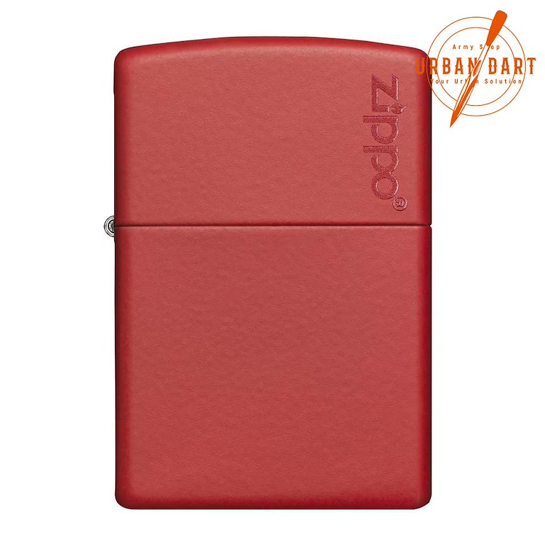 Zippo Red Matte zippo logo 233ZL
