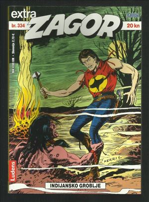 Zagor Lux 334 Indijansko groblje