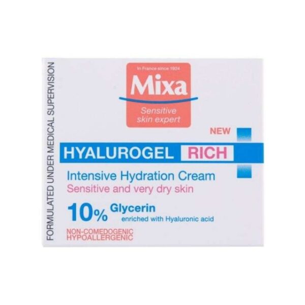 Mixa Hyalurogel Rich krema za lice 50ml