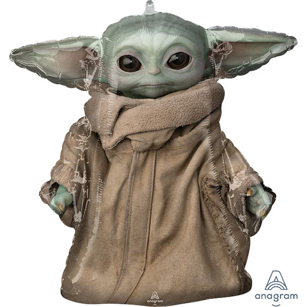 Mandalorian The Child (Grogu) Folija Balon