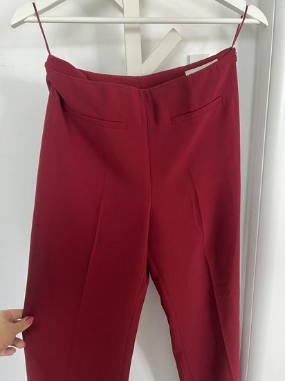 Bordo zara pantalone