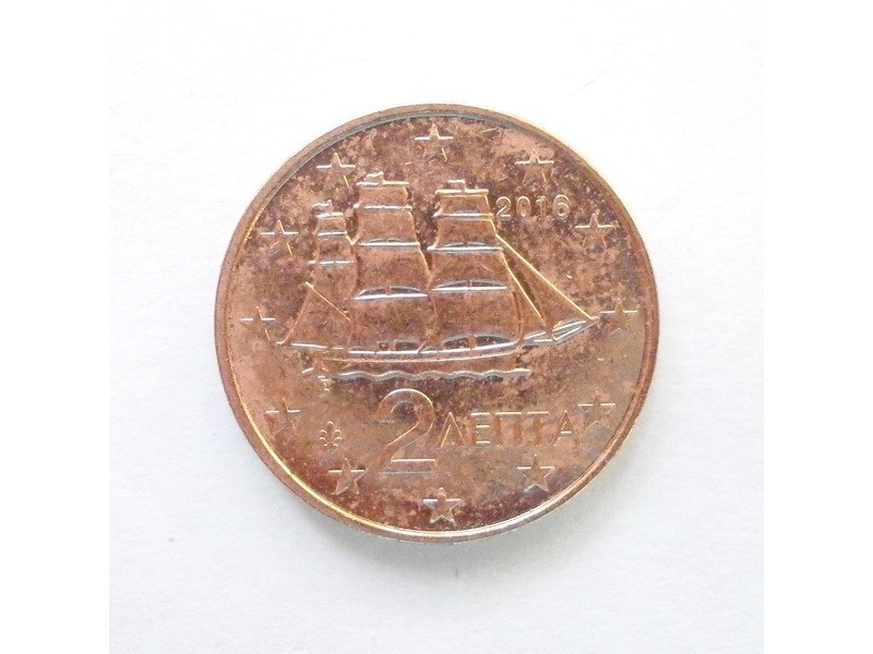 Grčka 2 euro centa 2016
