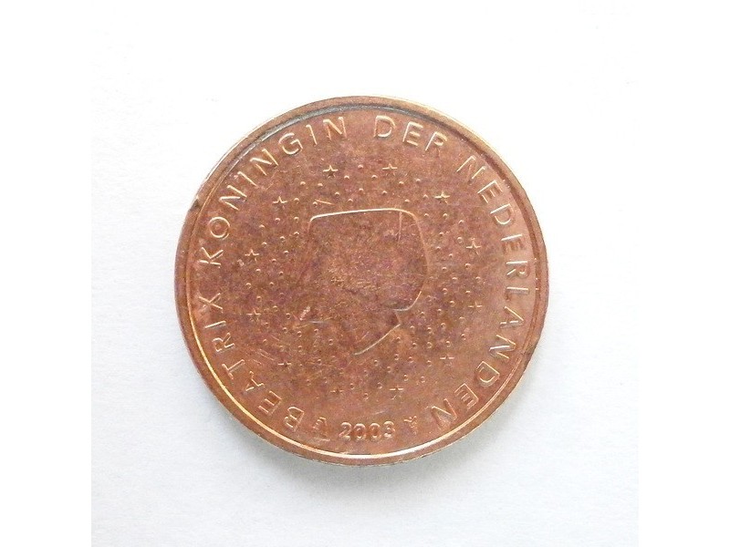 Holandija 2 euro centa 2003