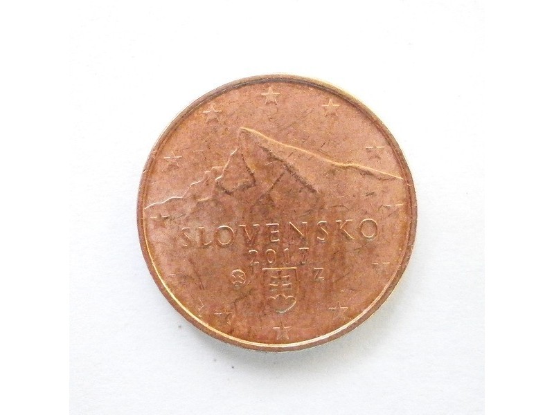Slovačka 2 euro centa 2017