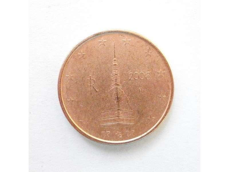 Italija 2 euro centa 2008