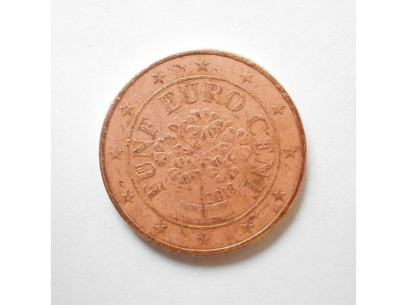 Austrija 5 euro centa 2018