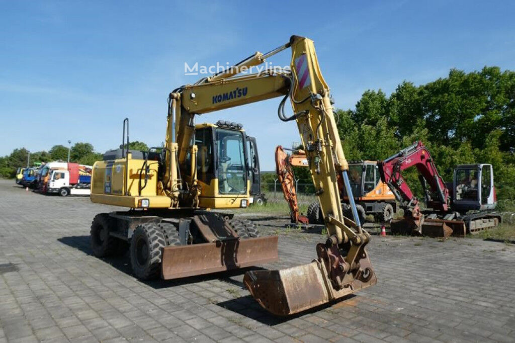 Komatsu PW140-7 Mobilbagger bager točkaš