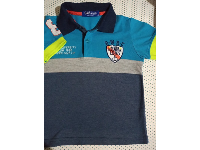 =G&S majica sa kragnom vel.98-104=