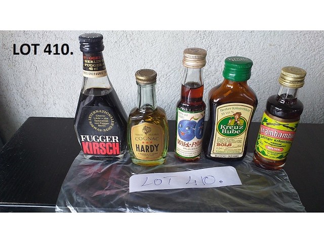 Unučići čokanji male flašice minibottle fraklić LOT.410