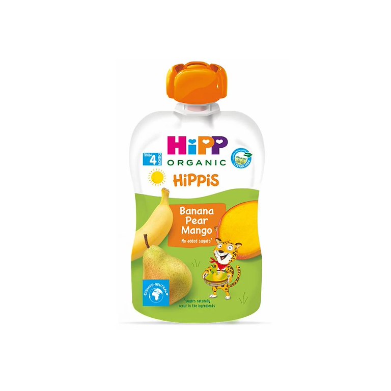 HiPP Kaša Voćni Užitak Banana, Kruška i Mango 100 g