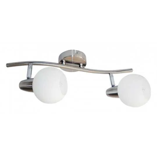 M130520 40W saten nikl šina 2xE14 Spot lampa Mitea Lighting