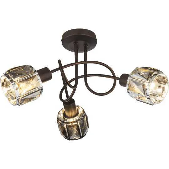 M160731-B Max 40W braon 3xE14 Luster Mitea Lighting