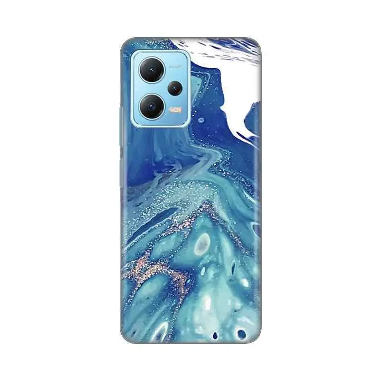 Maska silikon Print za Xiaomi Redmi Note 12 5G EU Blue Marble