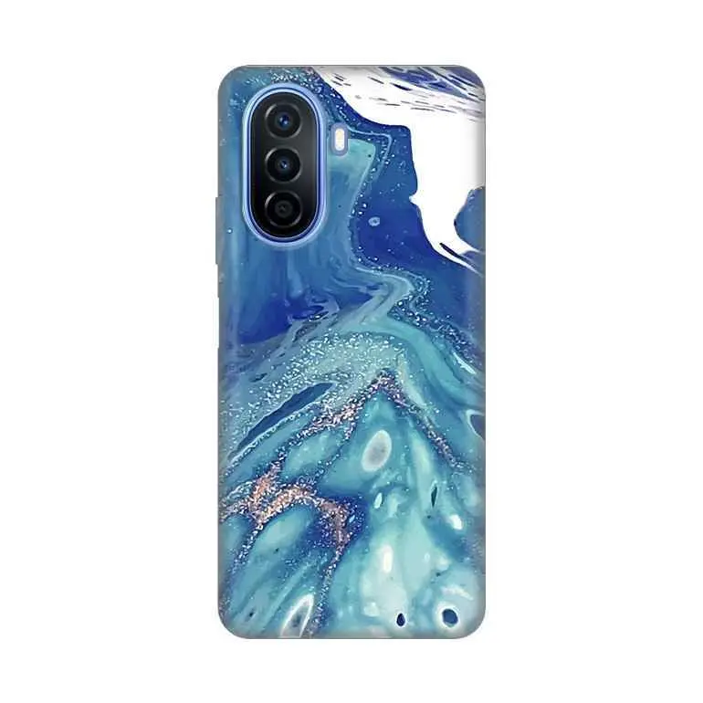 Maska silikon Print za Huawei Y70/Y70 Plus Blue Marble