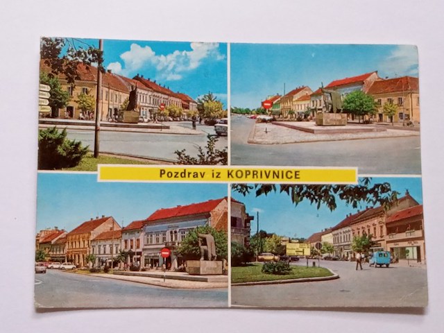 Koprivnica - Hrvatska - Putovala 1975.g -