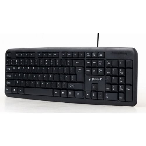 KB-U-103 ** Gembird Standardna tastatura US layout black USB A (291)