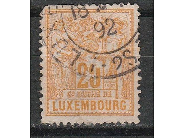 Luxembourg, Luksemburg - 1882 -Agriculture and Commerce