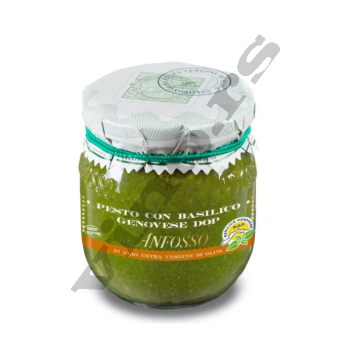 Anfosso Pesto Con Basilico Genovese Con Aglio 180 g