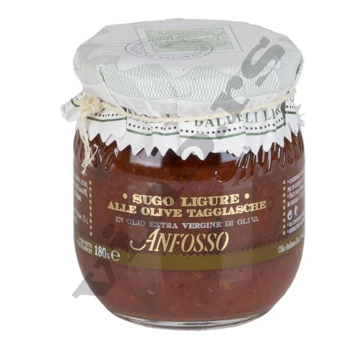 Anfosso Sugo Ligure Alle Olive Taggiasche 180 g