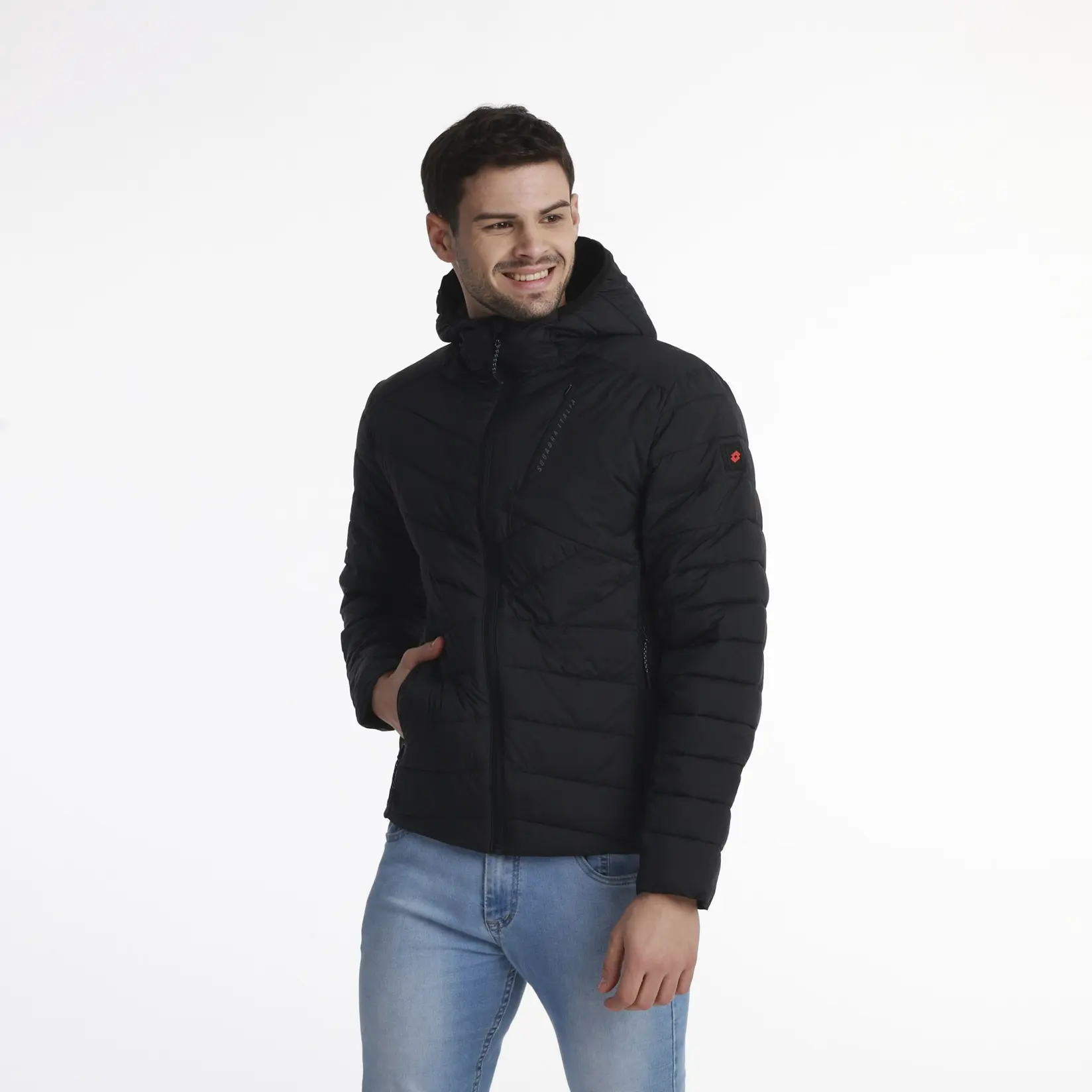 Lotto Muška jakna Jacket Pad Rolle M, Crna
