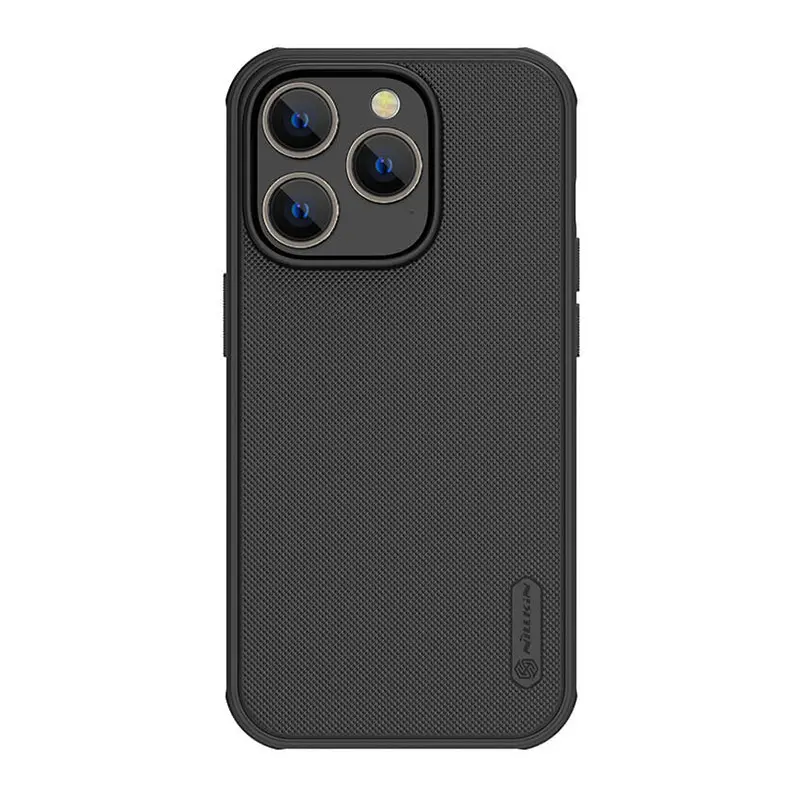 Maska Nillkin Super Frosted Shield Pro Magnetic za iPhone 15 Pro crna