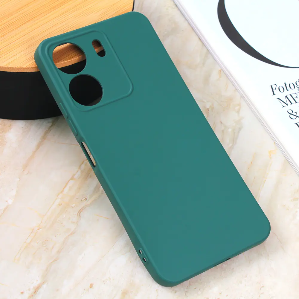 Maska za mobilni telefon Xiaomi Redmi 13C TERACELL GIULIETTA MAT, Zelena