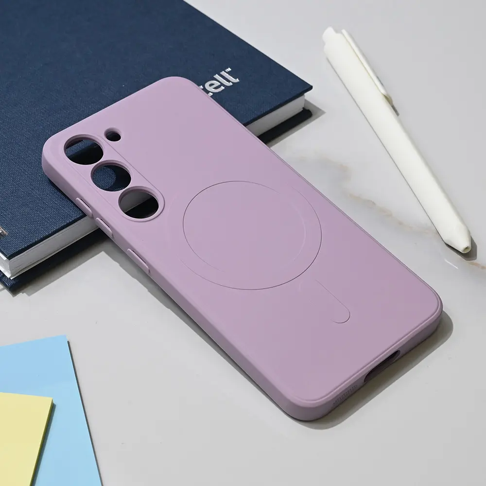 Maska za telefon Samsung S911B Galaxy S23 TERACELL GIULIETTA, Magsafe, Ljubičasta