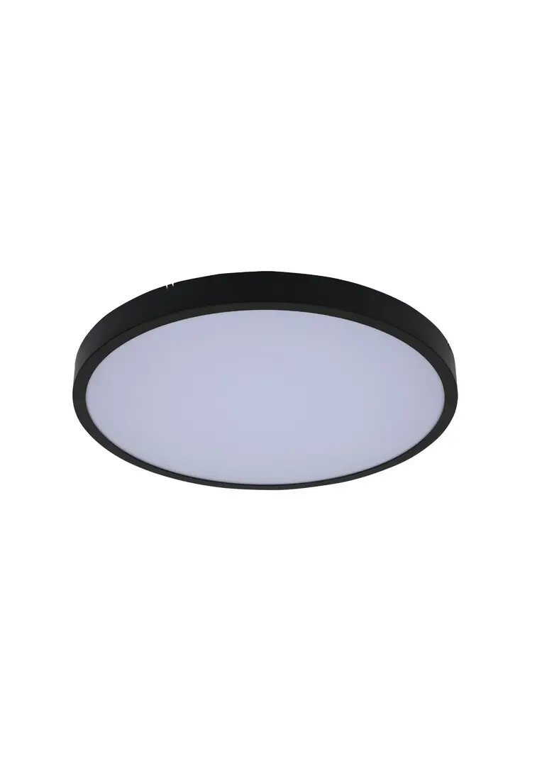 Rabalux LED Plafonjera Alenzo, 36W, DIP Switch 3000-6000K, 42cm, IP44, Crna