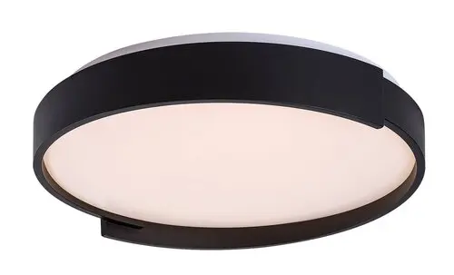 Rabalux Plafonjera Laleh, LED, Sa daljinskim, 24W, 3000-6500K, 40cm, Crna