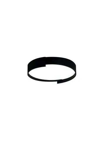 Rabalux Plafonjera Laleh, LED, Sa daljinskim, 48W, 3000-6500K, 50cm, Crna