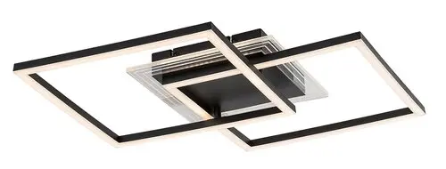 Rabalux Plafonjera Ottavia, LED, 28W, 3000K, 70x47cm, Crna