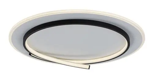 Rabalux Plafonjera Niloo, LED, 40W, 4000K, ⌀48cm, Crno-bela