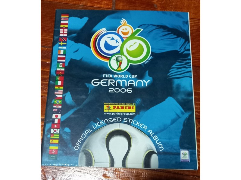 FIFA SP 2006 Nemačka Panini album sa sličicama