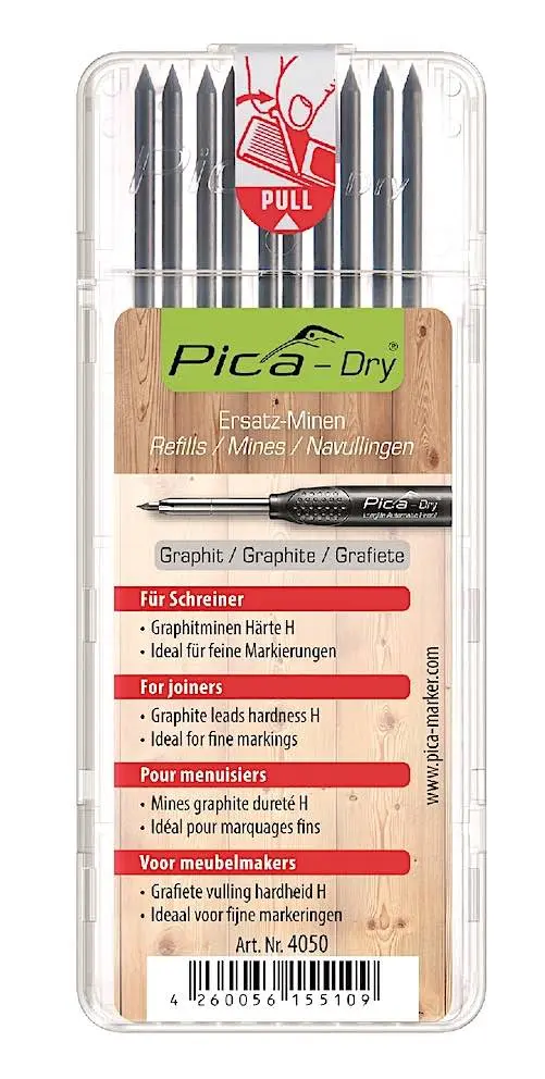 Pica Set Grafitnih mina za olovku Dry, 10 komada