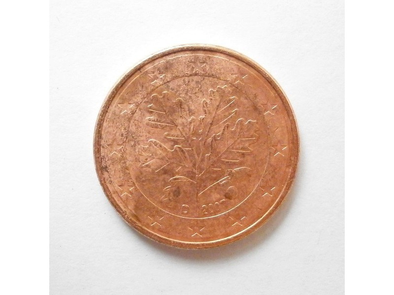 Nemačka 5 euro centa 2007