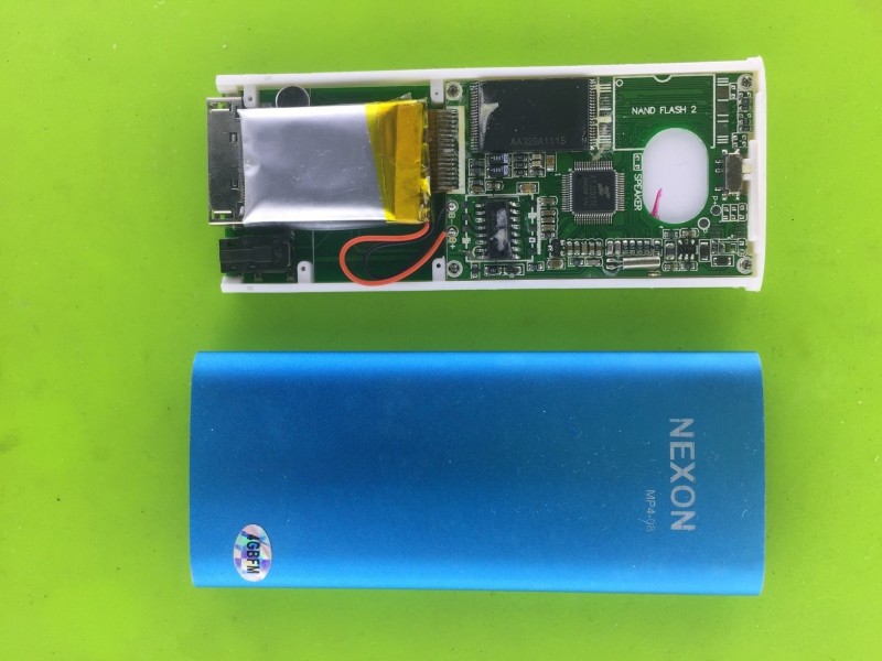 mp3 player u delovima