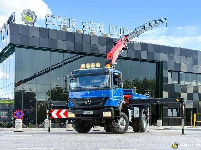 Mercedes-Benz AXOR 1833 4x4 Palfinger PK 22002 EH Crane Winch kiper