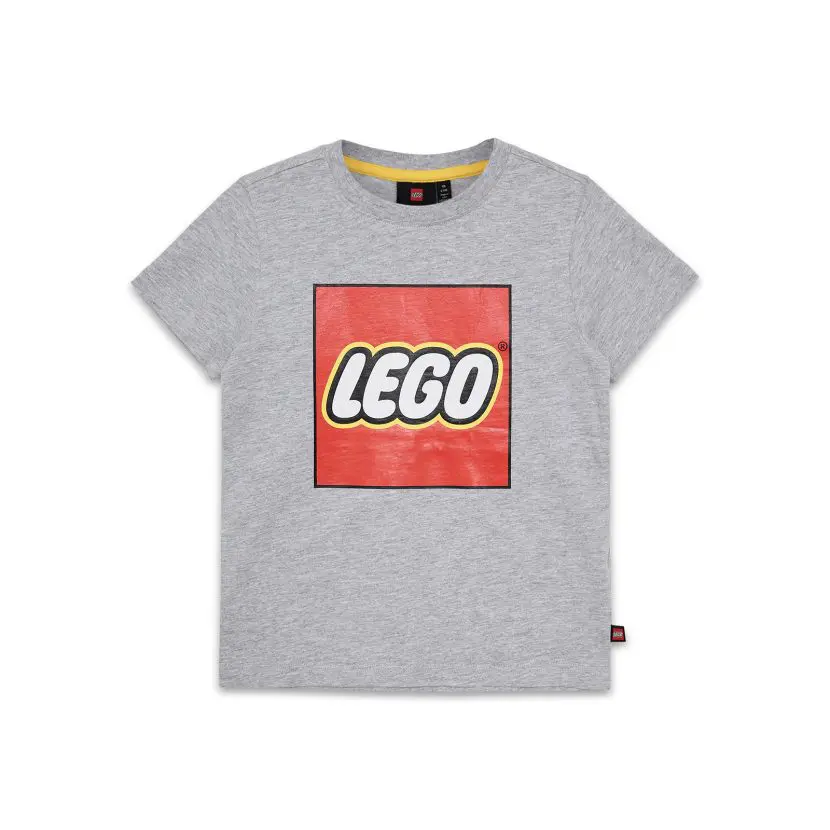 LEGO Iconic majica kratkih rukava, melirano siva